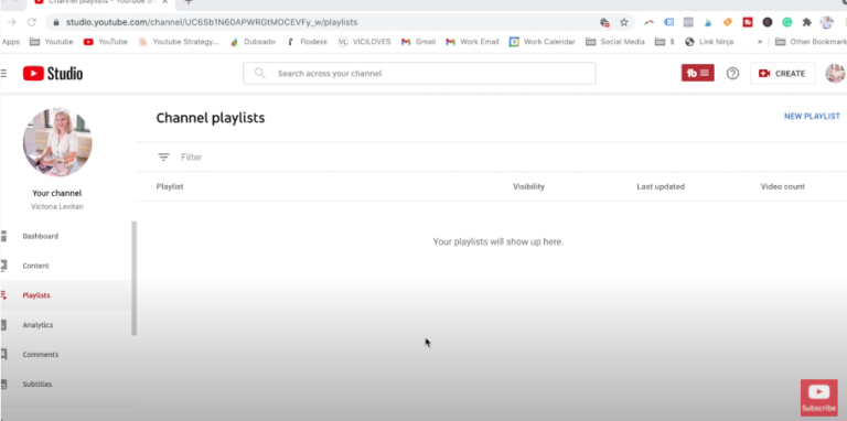 How to Make A Playlist on Youtube in 3 Easy Steps - Victoria Levitan