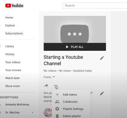 How to Make A Playlist on Youtube in 3 Easy Steps - Victoria Levitan